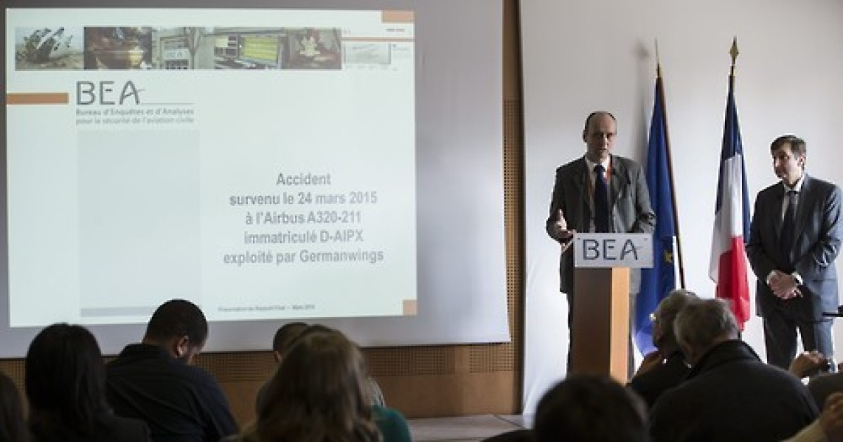 FRANCE BEA GERMANWINGS REPORT