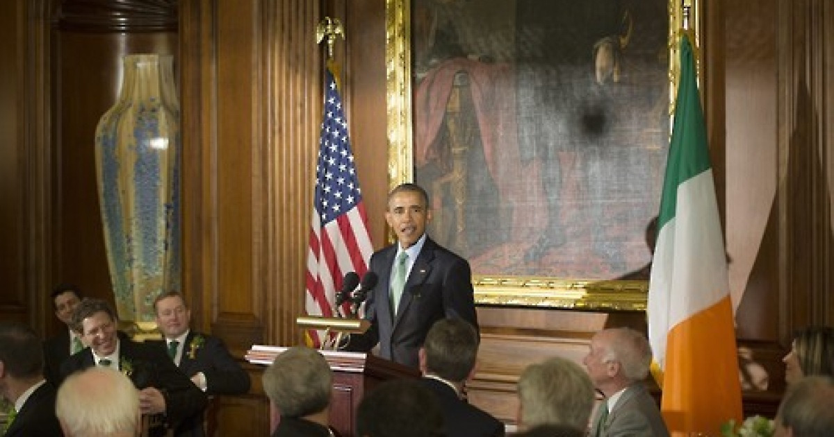USA IRELAND OBAMA ST PATRICKS DAY