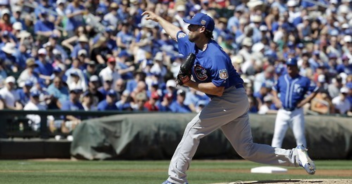 Cubs Royals Spring Baseball