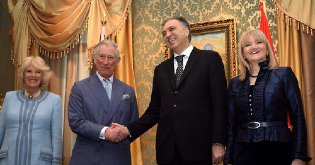 MONTENEGRO BRITAIN ROYALTY