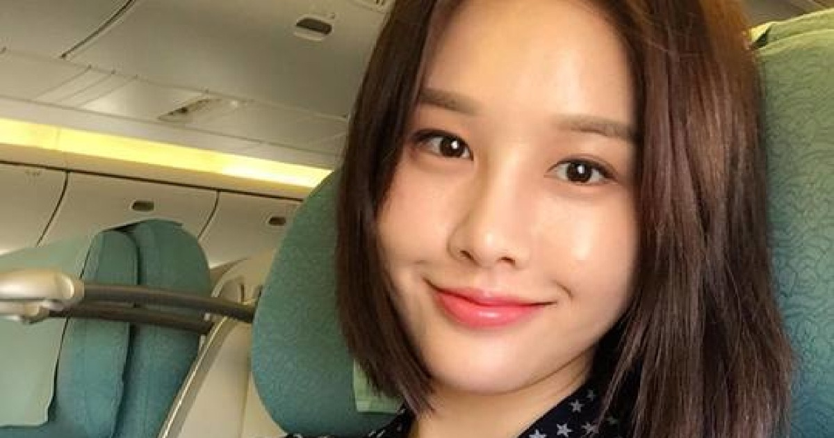 박은지 아찔 시스루 기내셀카 청순 베이글녀