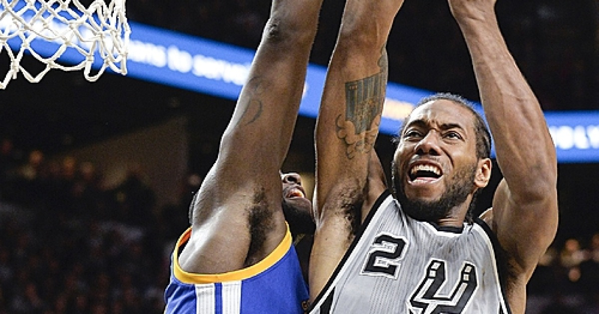 [NBA]샌안토니오, GSW에 7패째 안겨..홈 44연승 질주