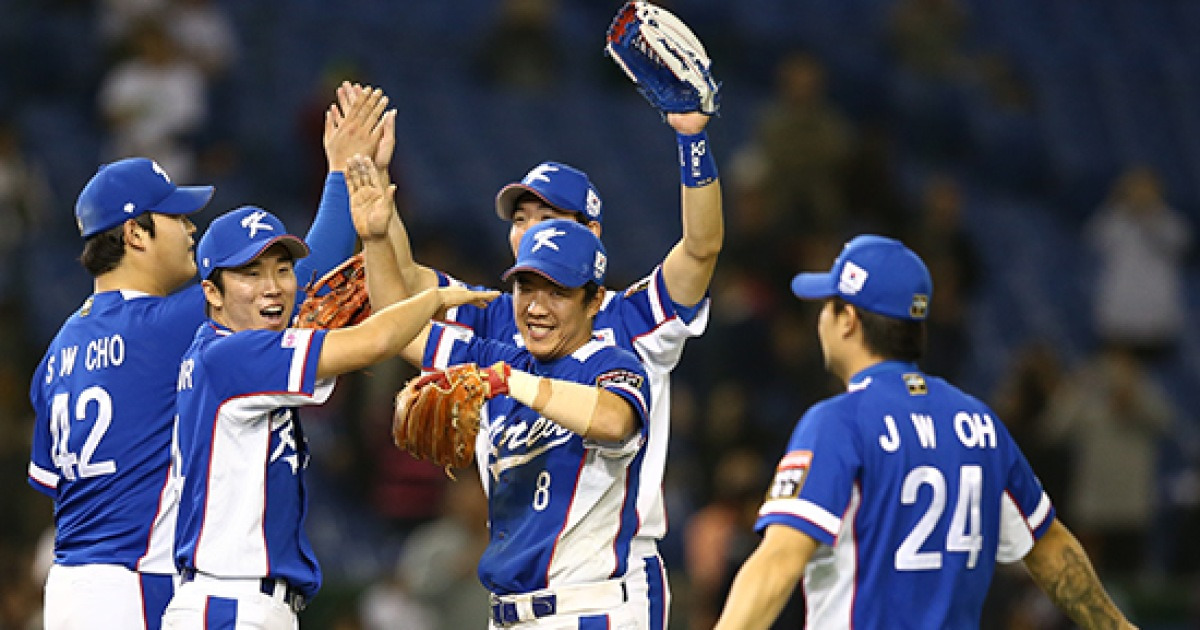'세계 4위' 한국 야구, 가산점 1380점