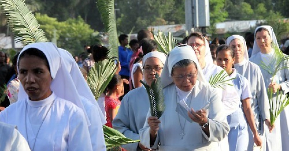 EAST TIMOR RELIGION PALM SUNDAY