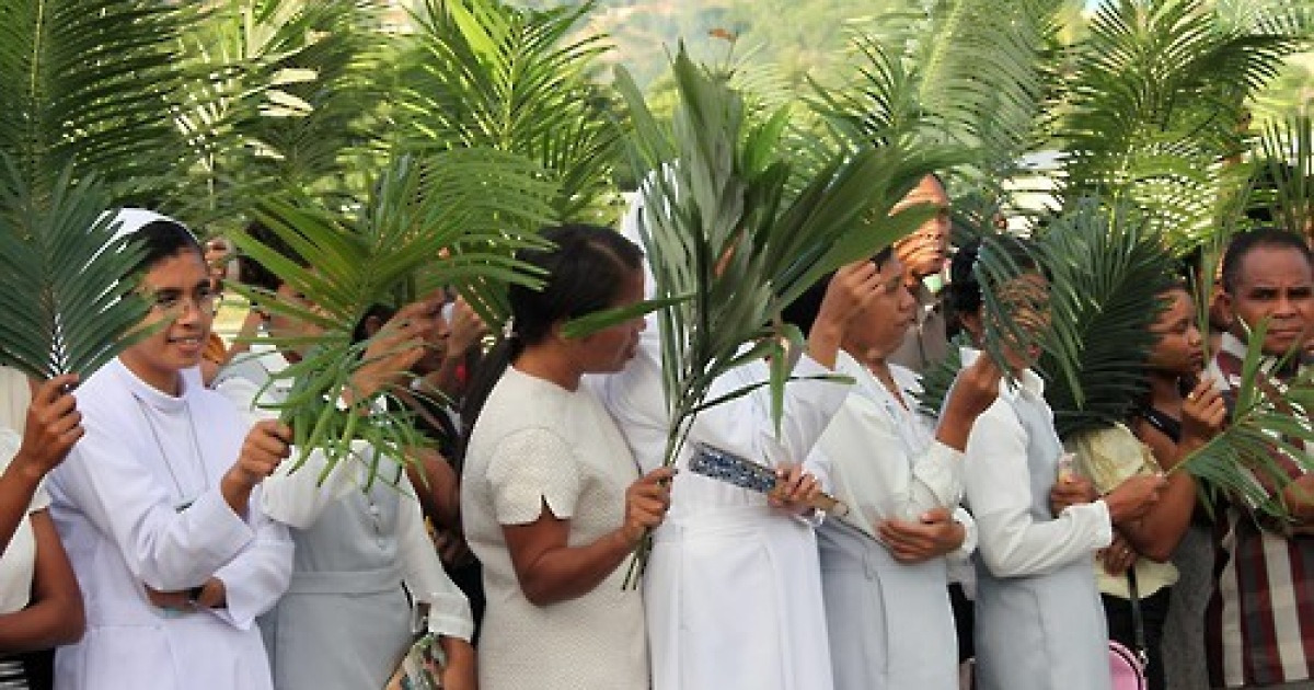 EAST TIMOR RELIGION PALM SUNDAY
