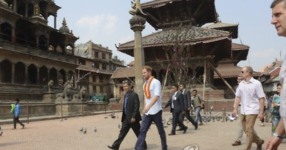NEPAL BRITAIN ROYALTY PRINCE HARRY