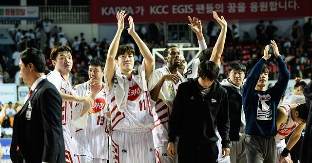 오리온, KCC 28점차 대파하고 챔프전 '멍군'