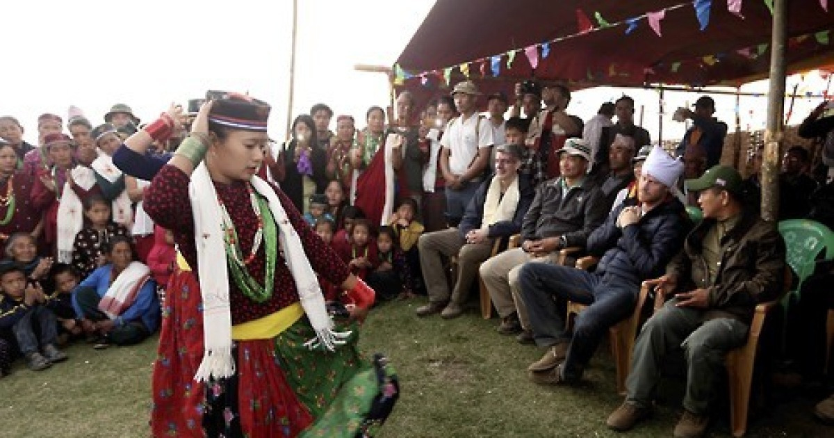 NEPAL BRITAIN ROYALTY