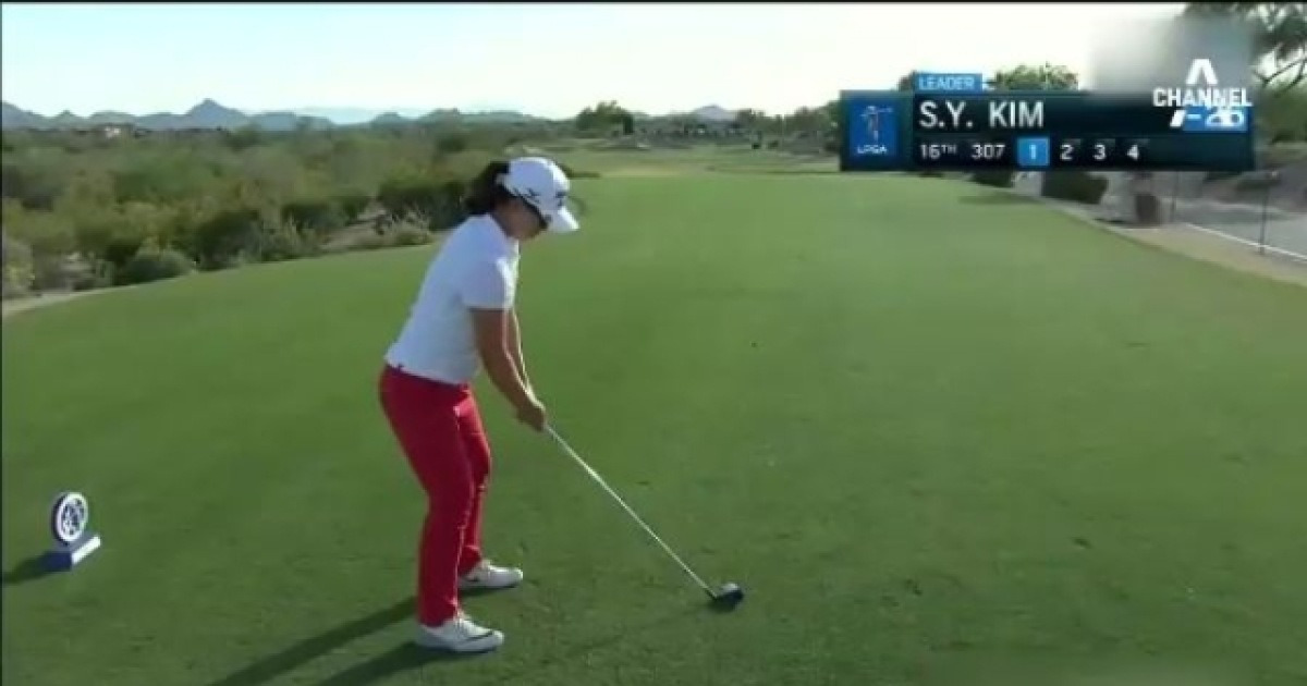 김세영, JTBC 파운더스컵 우승..역대 최저타 타이