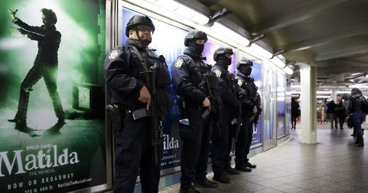 USA NEW YORK SUBWAY SECURITY