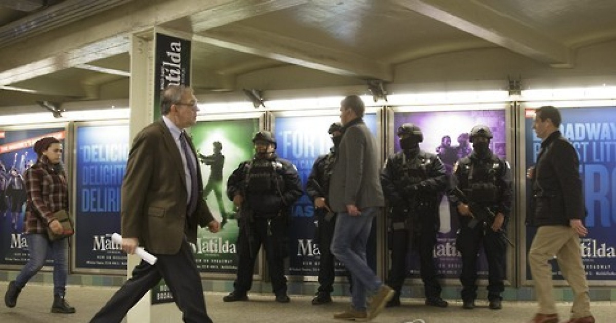 USA NEW YORK SUBWAY SECURITY