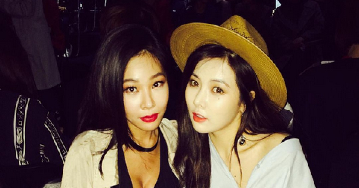 [ET-SNS] 제시-현아, 다정한 친분 인증샷 눈길 "언니 오늘도 예뻐"