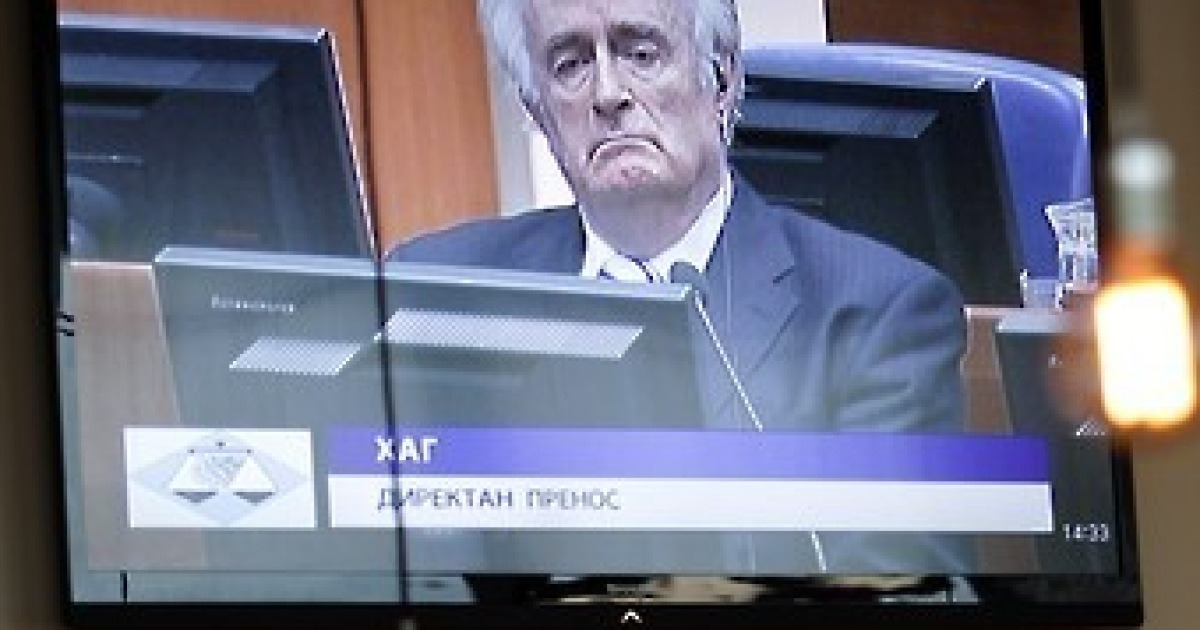 SERBIA RADOVAN KARADZIC ICTY TRIAL