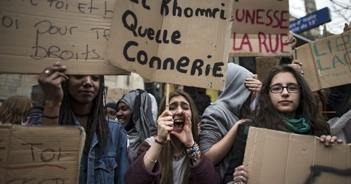 FRANCE PARIS STUDENTS PROTEST