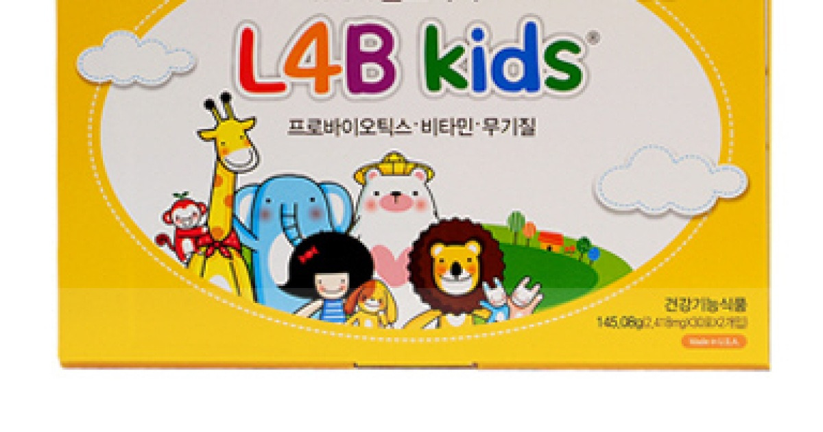 으뜸건강, '엘포비키즈·엘포비플로라' 등 L4B 신포장 출시 알려