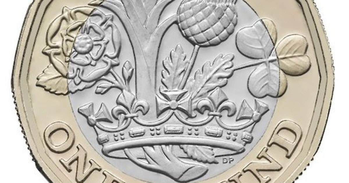 BRITAIN NEW ONE POUND COIN