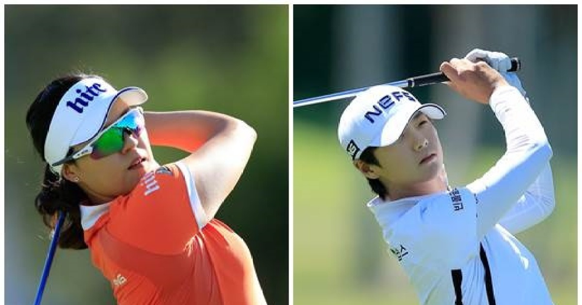 전인지-박성현, LPGA ANA 인스퍼레이션 공동 3위..선두 추격