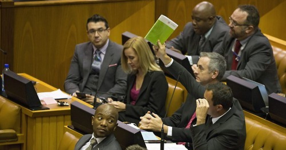 SOUTH AFRICA PARLIAMENT DEBATE