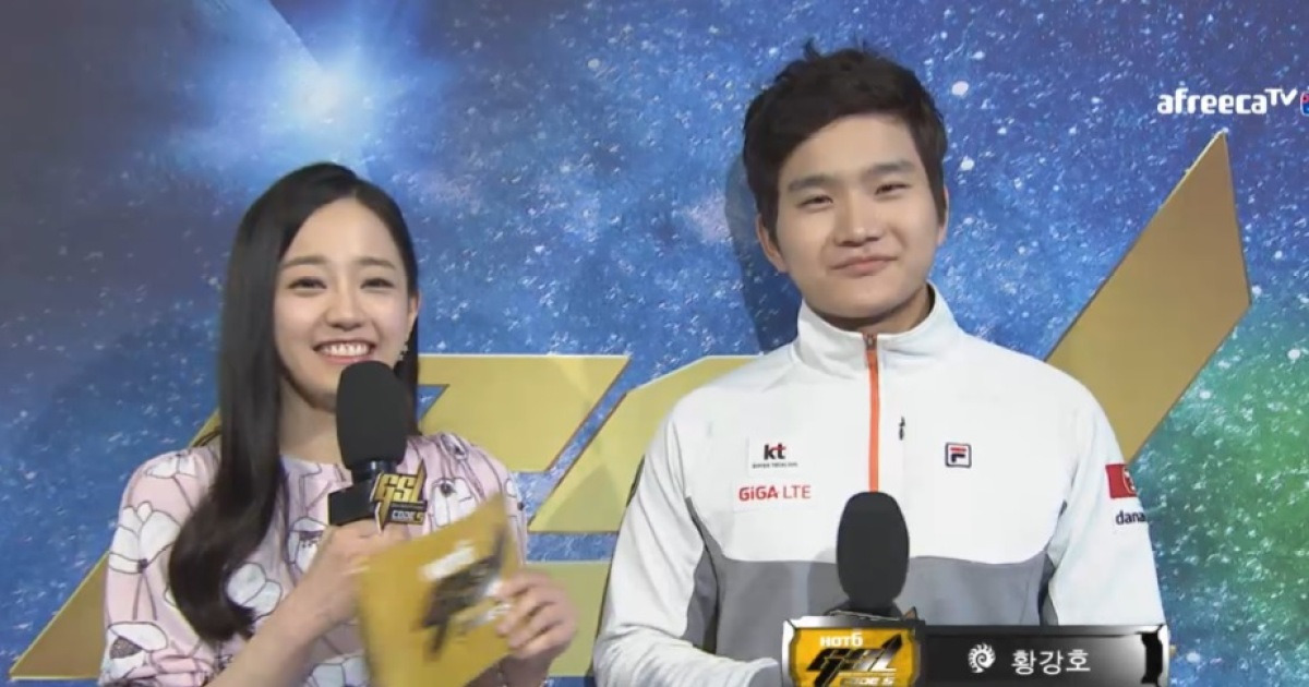 [GSL] kt 황강호 "오늘 저그전은 모두 프리스타일"