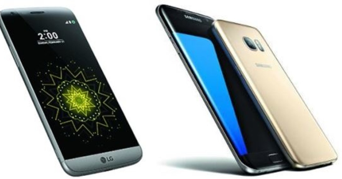 [르포③] 삼성 '갤S7'- LG 'G5' 정면승부, 판매직원들 "같은 가격이면.."