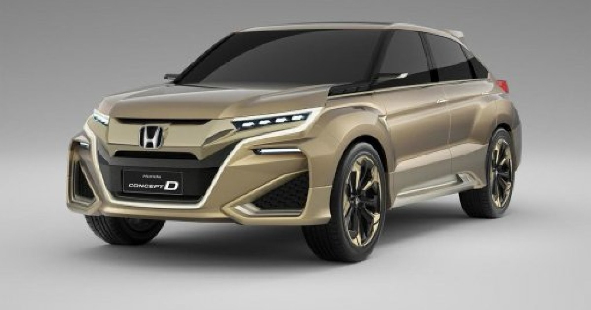 혼다, 중형 SUV 'UR-V' 베이징모터쇼서 최초 공개