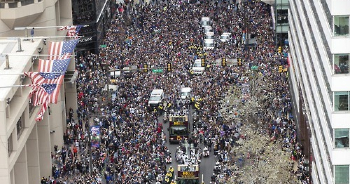 NCAA Villanova Parade Basketball