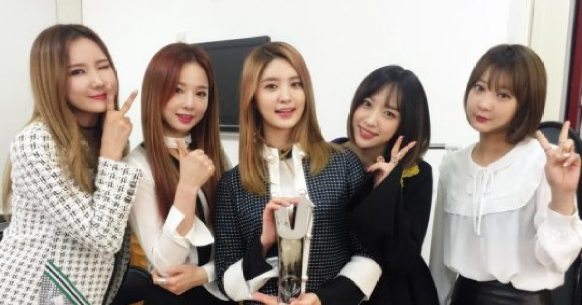 EXID, 中 시상식서 급성장 아티스트상 수상