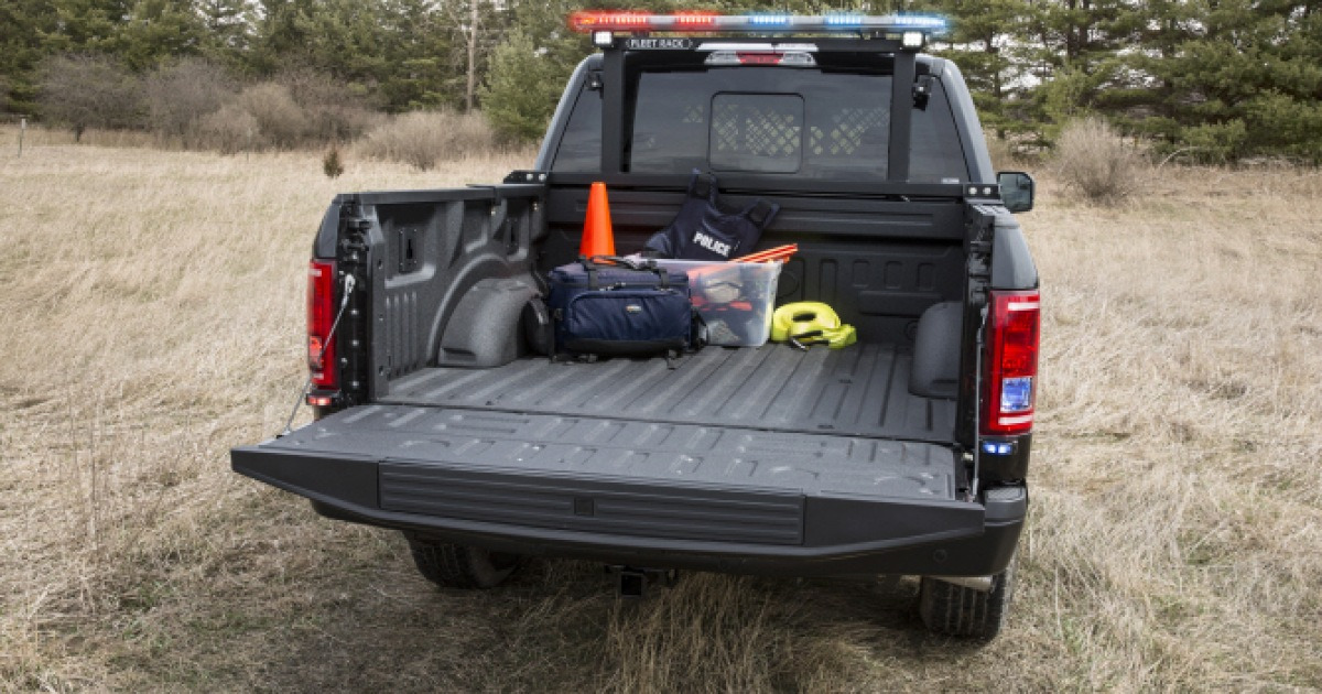 [포토]포드 'F-150 SSV', 넓은 적재공간