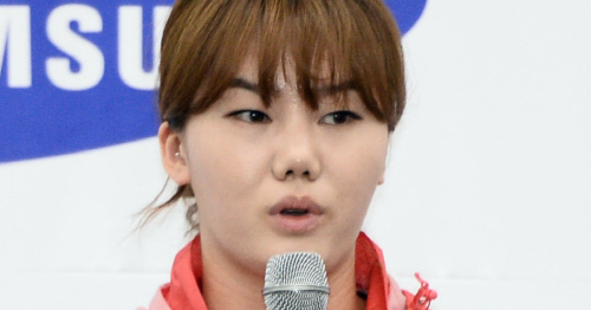 [ss포토]리우올림픽 출전 각오 밝히는 핸드볼 김온아