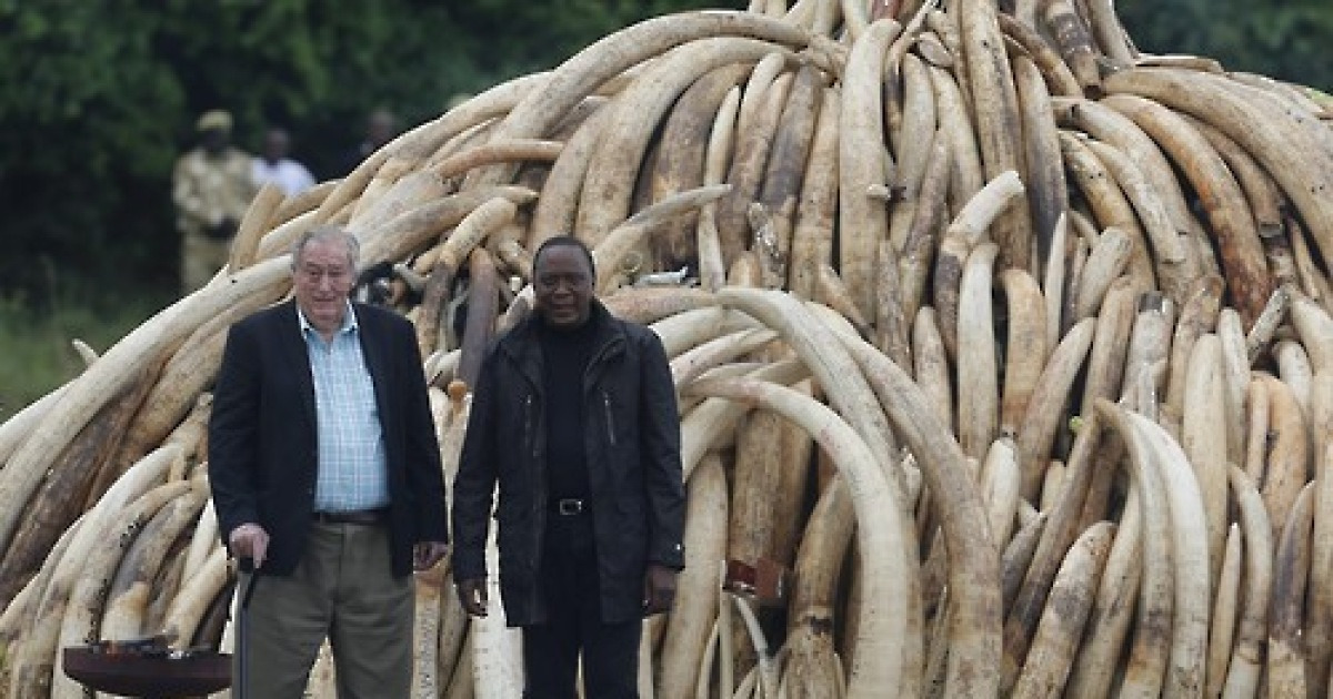 KENYA IVORY BURNING