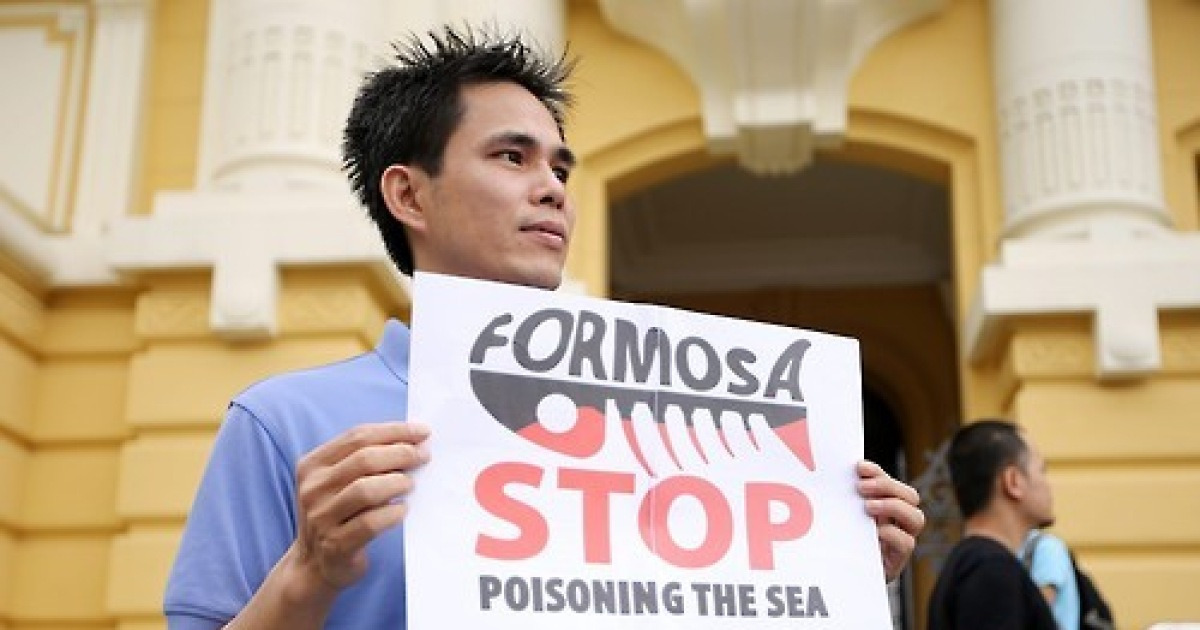 VIETNAM TAIWAN PROTEST DEAD FISH