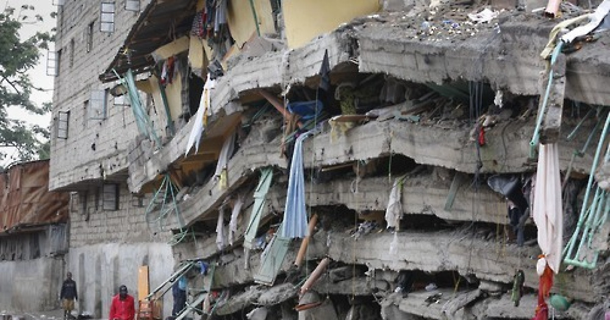 KENYA BUILDING COLLAPSE AFTERMATH
