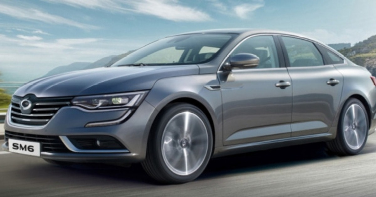 르노삼성 SM6, SM7 동반 돌풍 내수 판매 21.6% 증가