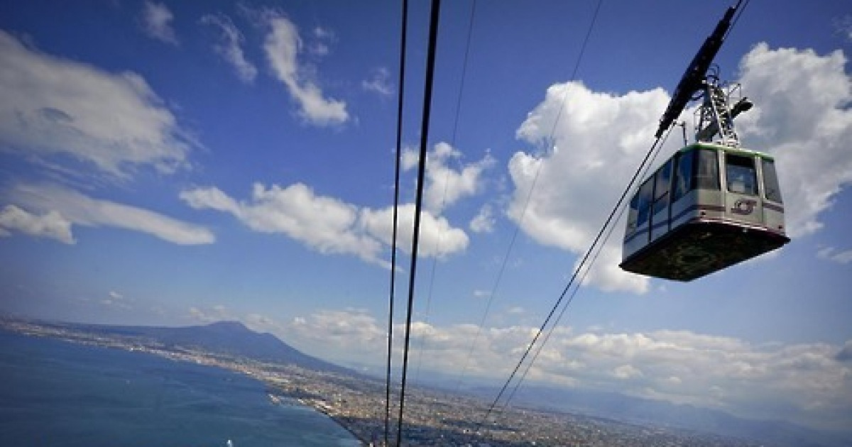 ITALY TRANSPORT CABLE CAR CASTELLAMMARE