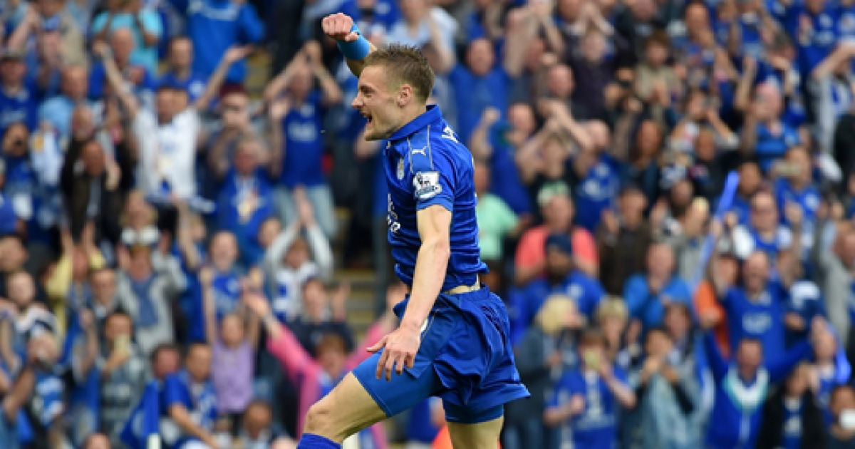 [EPL 37R] '바디 2골' 레스터, 에버턴 3-1 제압.. 안방서 우승 자축