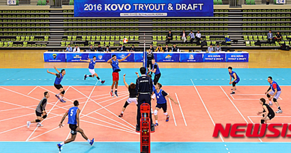 첫 시행되는 2016 KOVO 외국인 선수 트라이아웃