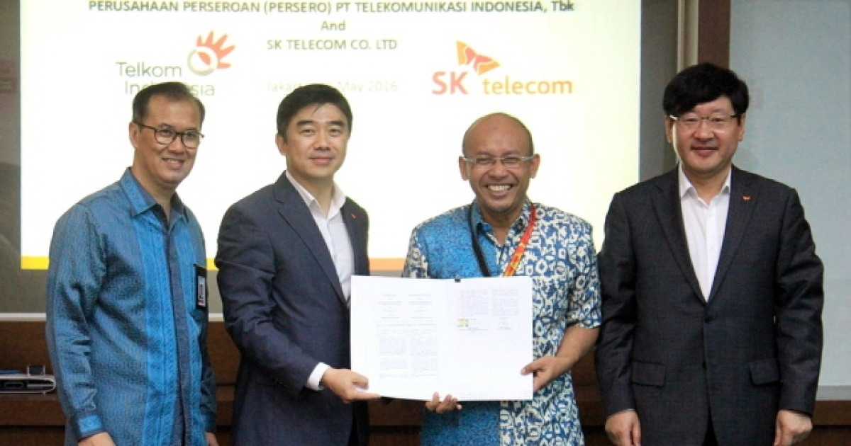 SKT-인도네시아 텔콤, IoT 협력