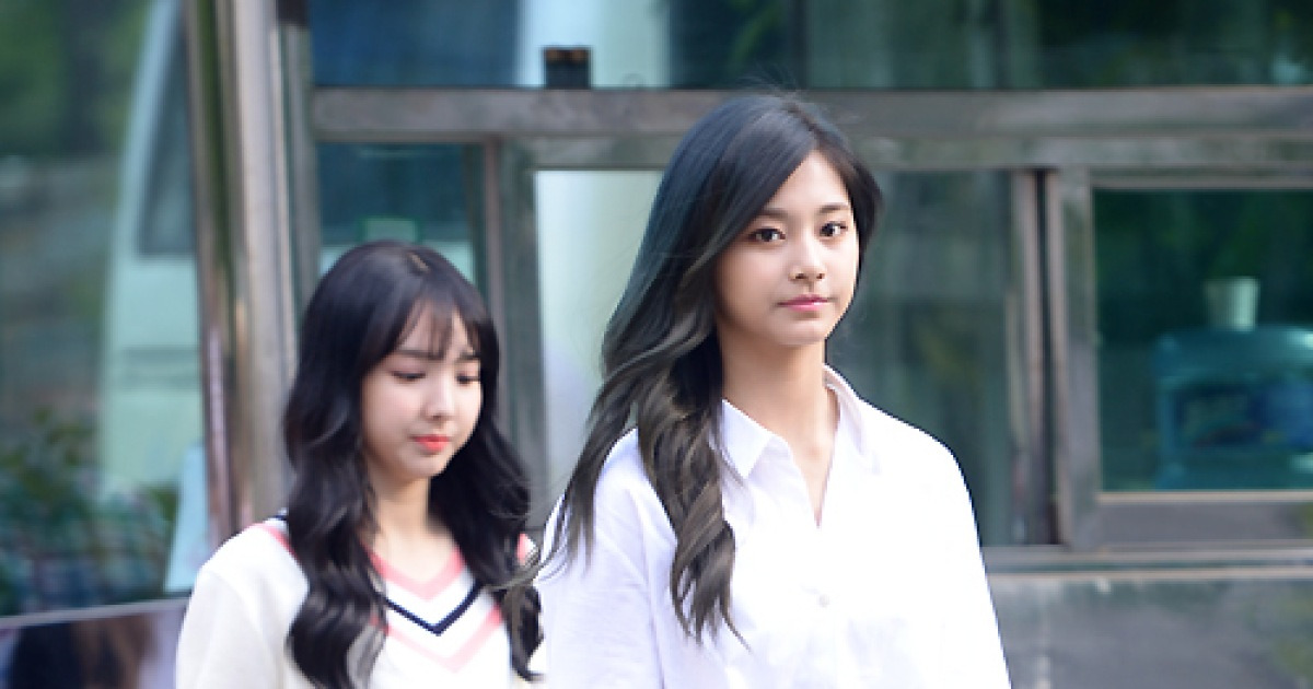 쯔위 '청순 여신의 출근길' [MBN포토]