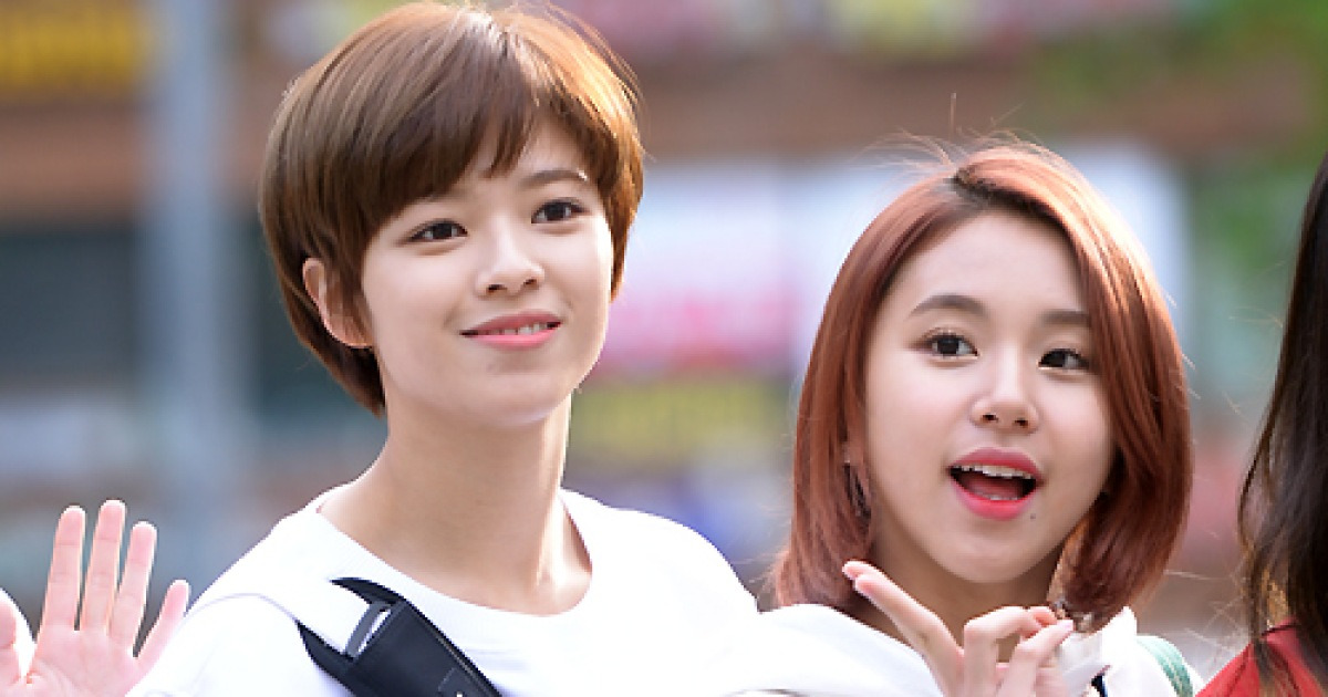 트와이스 정연-채영 '상큼한 미소' [MBN포토]