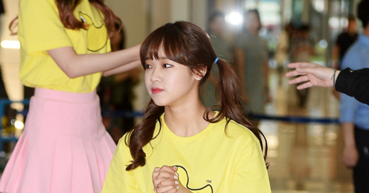 아이오아이 최유정 '걸어다니는 인형' [MBN포토]
