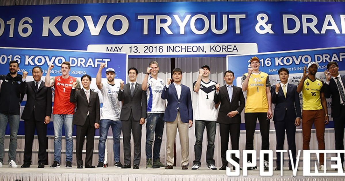 [포토S] KOVO 외국인 선수 드래프트