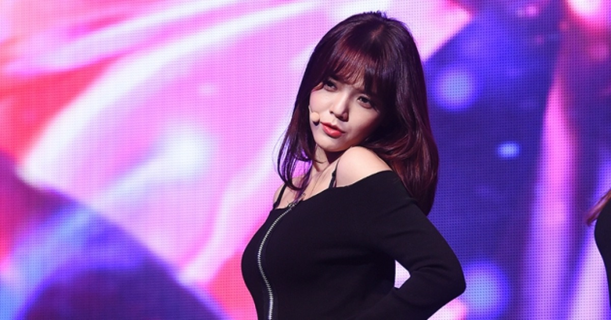 [HEI포토] AOA 지민, '카리스마 리더의 모습'