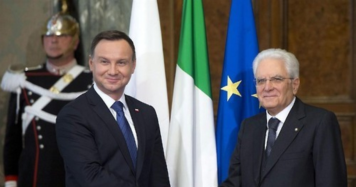 ITALY POLAND DIPLOMACY
