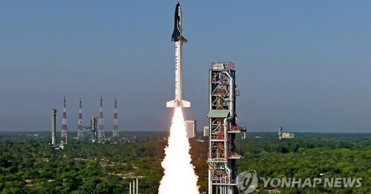 INDIA SPACE RLV-TD SUCCESSFUL TEST FIRE