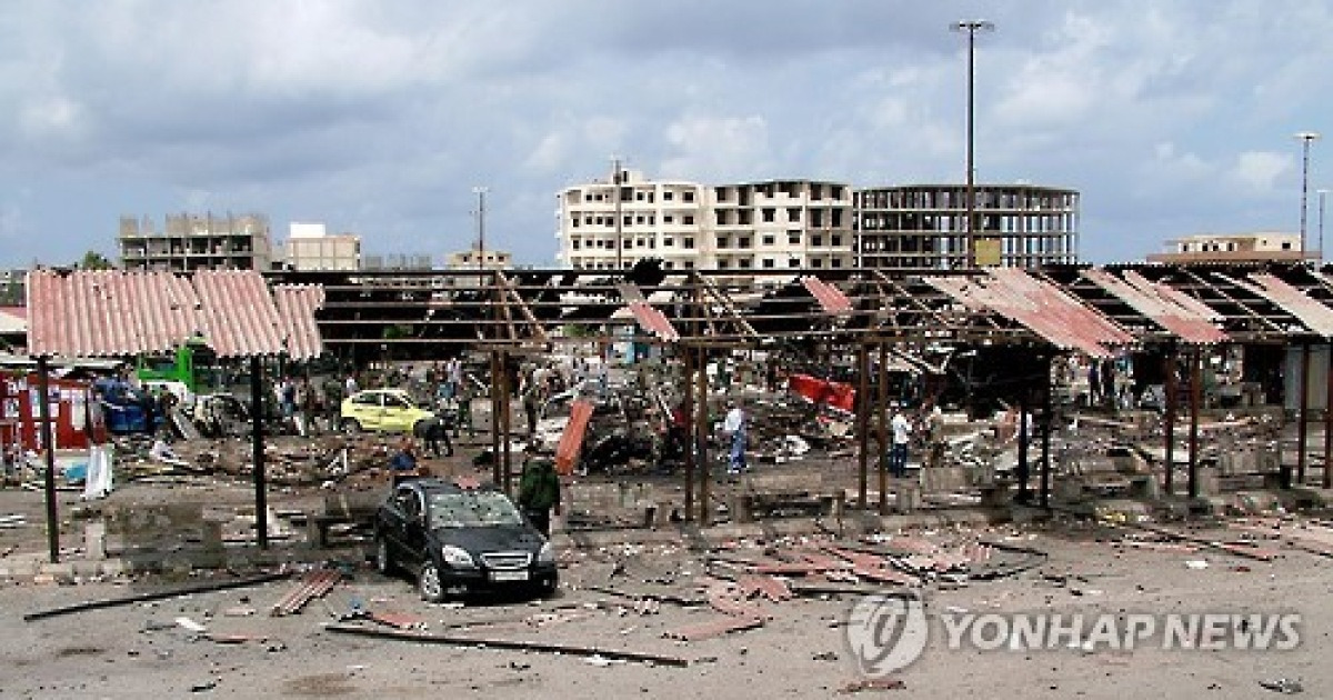 SYRIA UNREST JABLEH BLAST