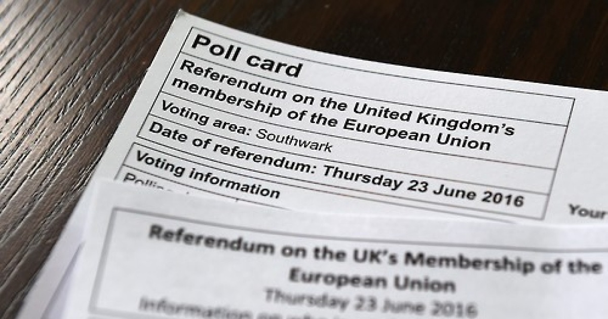 BRITAIN EU BREXIT REFERENDUM