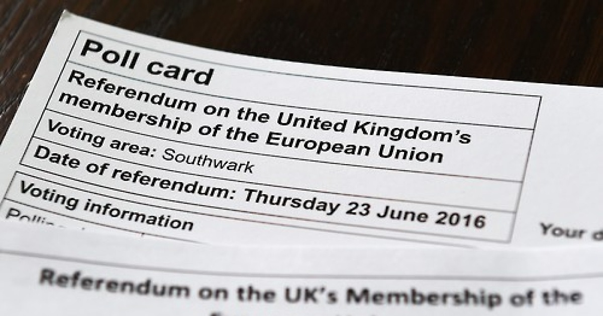 BRITAIN EU BREXIT REFERENDUM