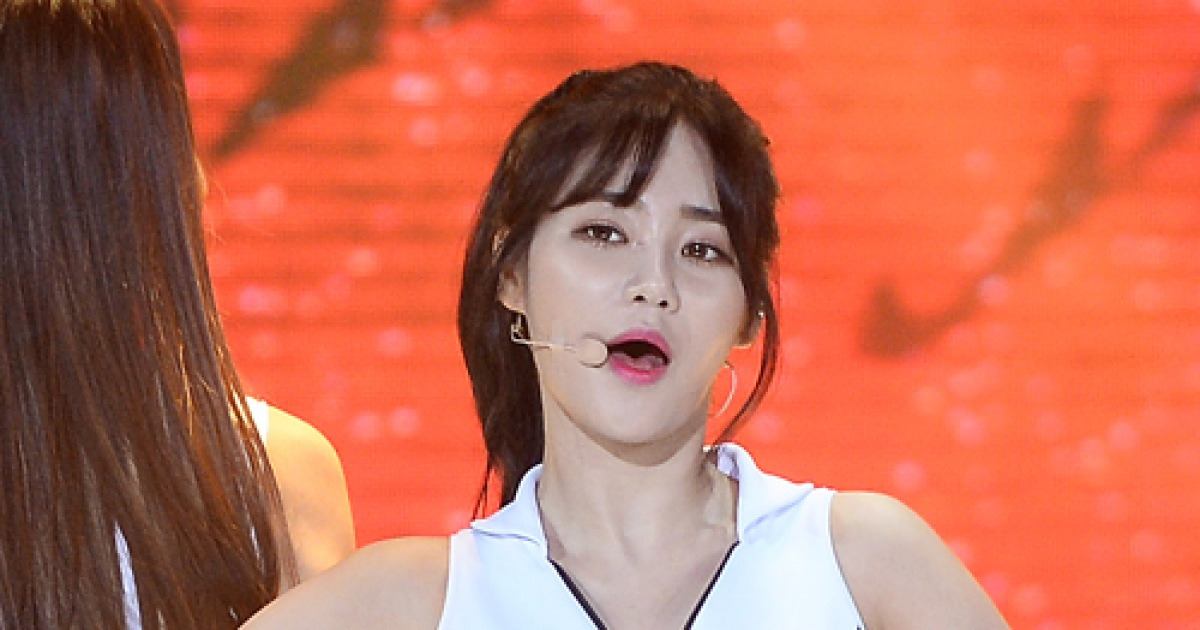 AOA 유나 '입이 쩍 벌어지는 몸매' [MBN포토]