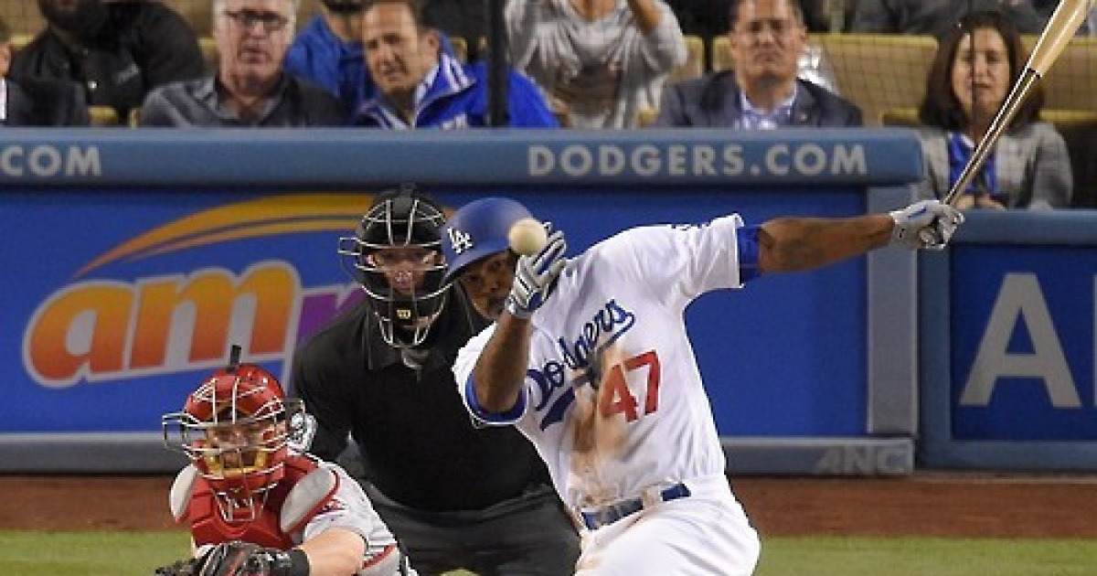 Reds Dodgers Baseball