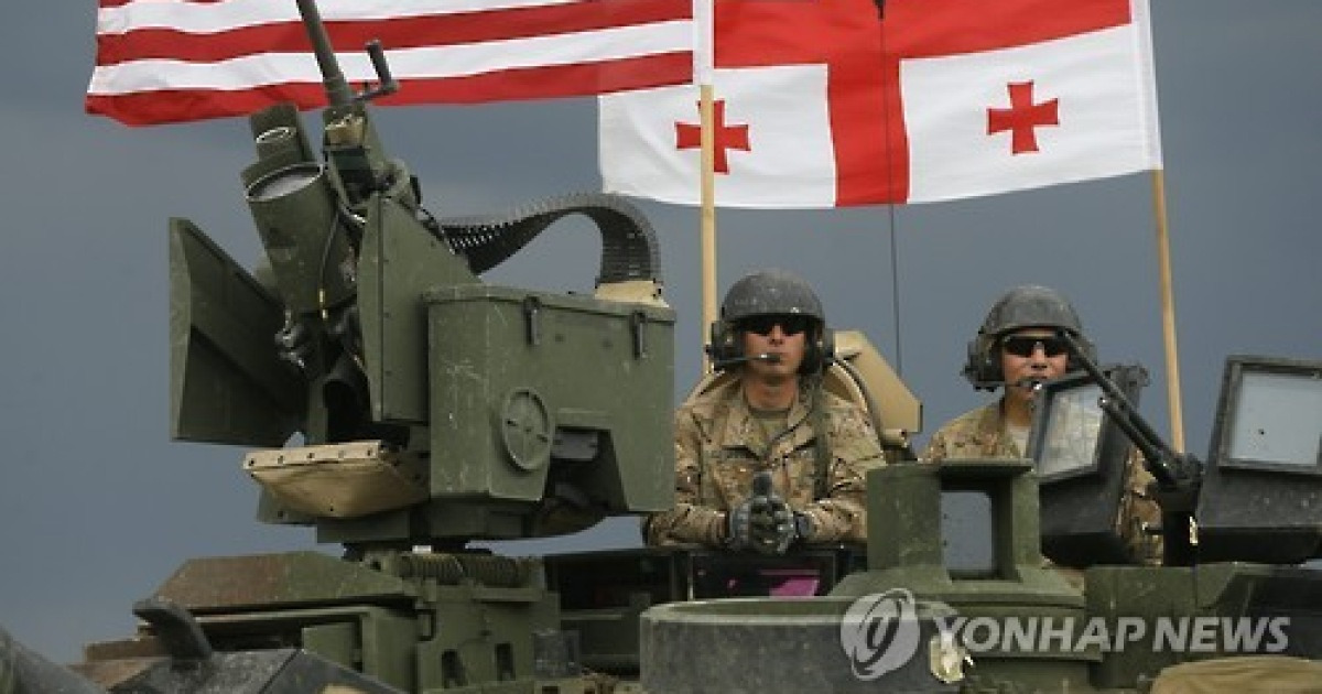 GEORGIA DEFENCE NATO MILITARY EXERCISE